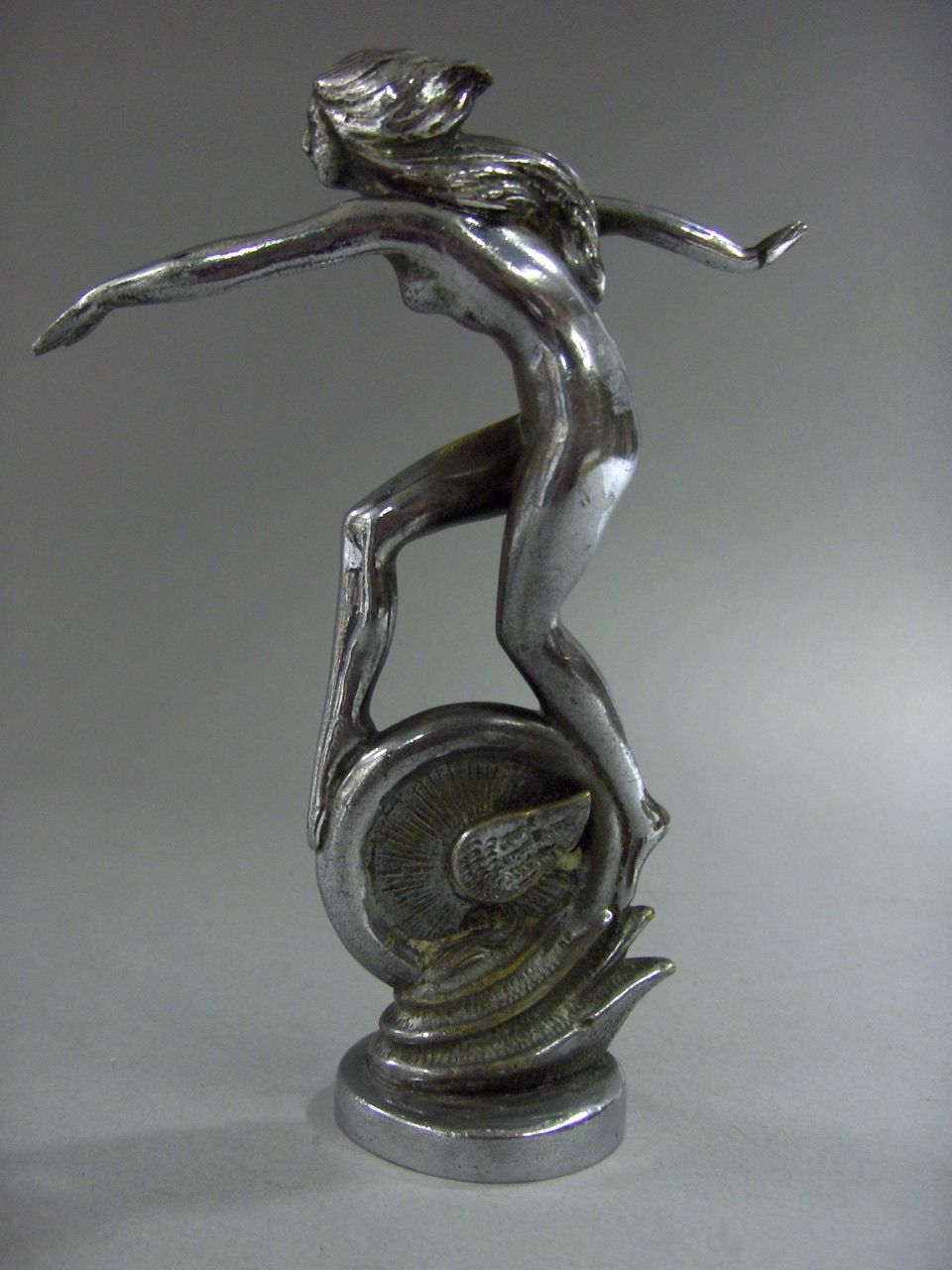 Bonhams Cars : A Crossley 'Speed Nymph' mascot, circa 1930,