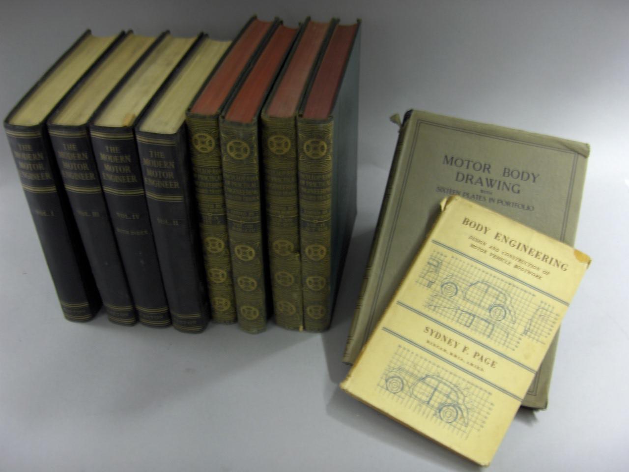 Bonhams Cars : A collection of early motorcar engineering books,