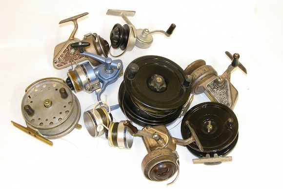 Bonhams : A Hardy the 'Longstone' alloy reel 4in