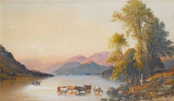 Bonhams : Aaron Edwin Penley ANWS (British 1807-1870) Ullswater from ...