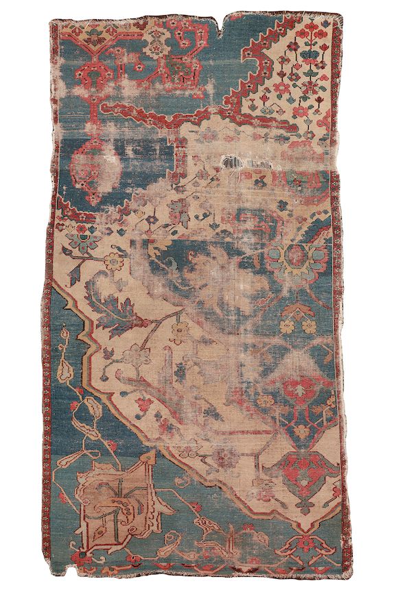 Bonhams : An unusual Bakshaish wagireh North West Persia, 7 ft 7 in x 4 ...