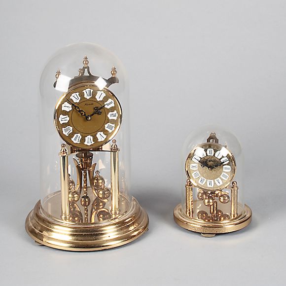 Bonhams : A 20th Century gilt 30 day clock 'Kundo, West Germany' 2