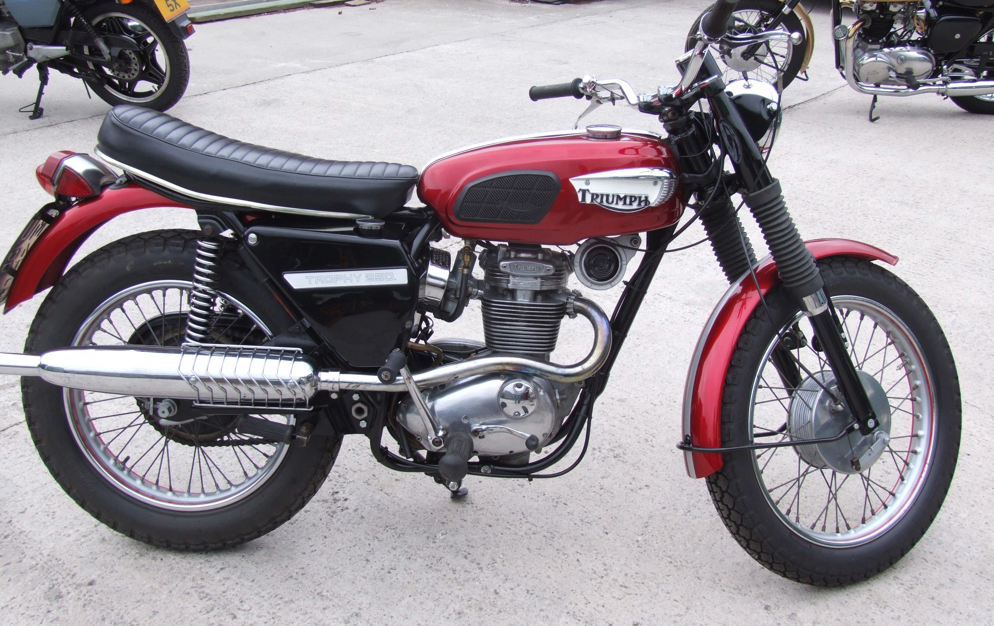 Bonhams Cars : c.1968 Triumph Trophy 250 Engine no. PC7646TR25W