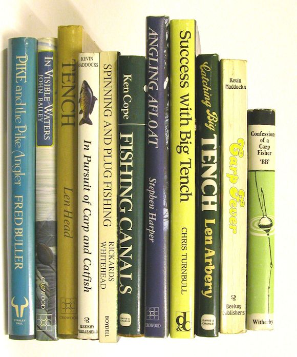 Bonhams : A collection of twelve books on course fishing, most with ...