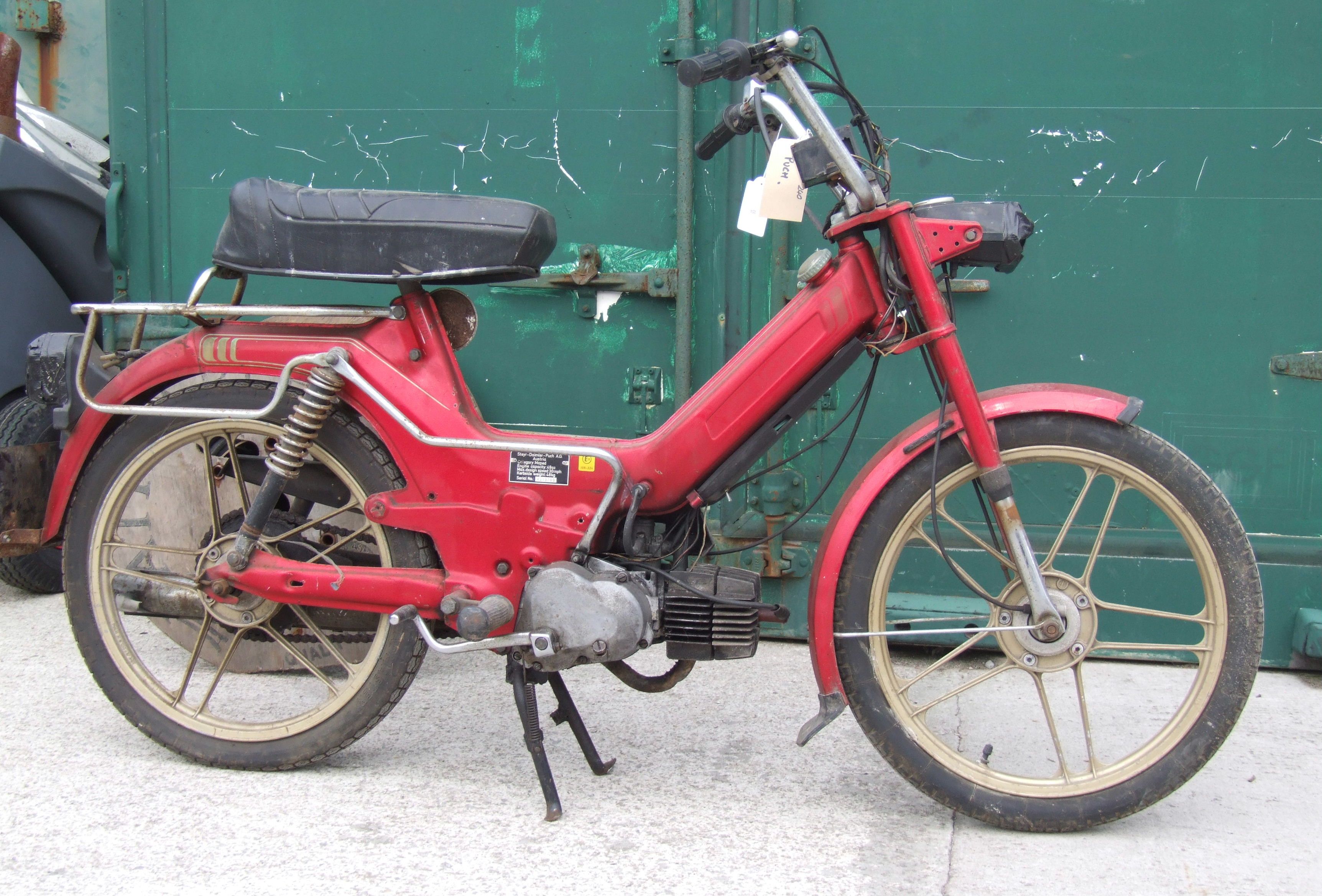 1983 Puch 50cc Maxi Moped Registration no. A570 HBF Frame no. 4319709 ...