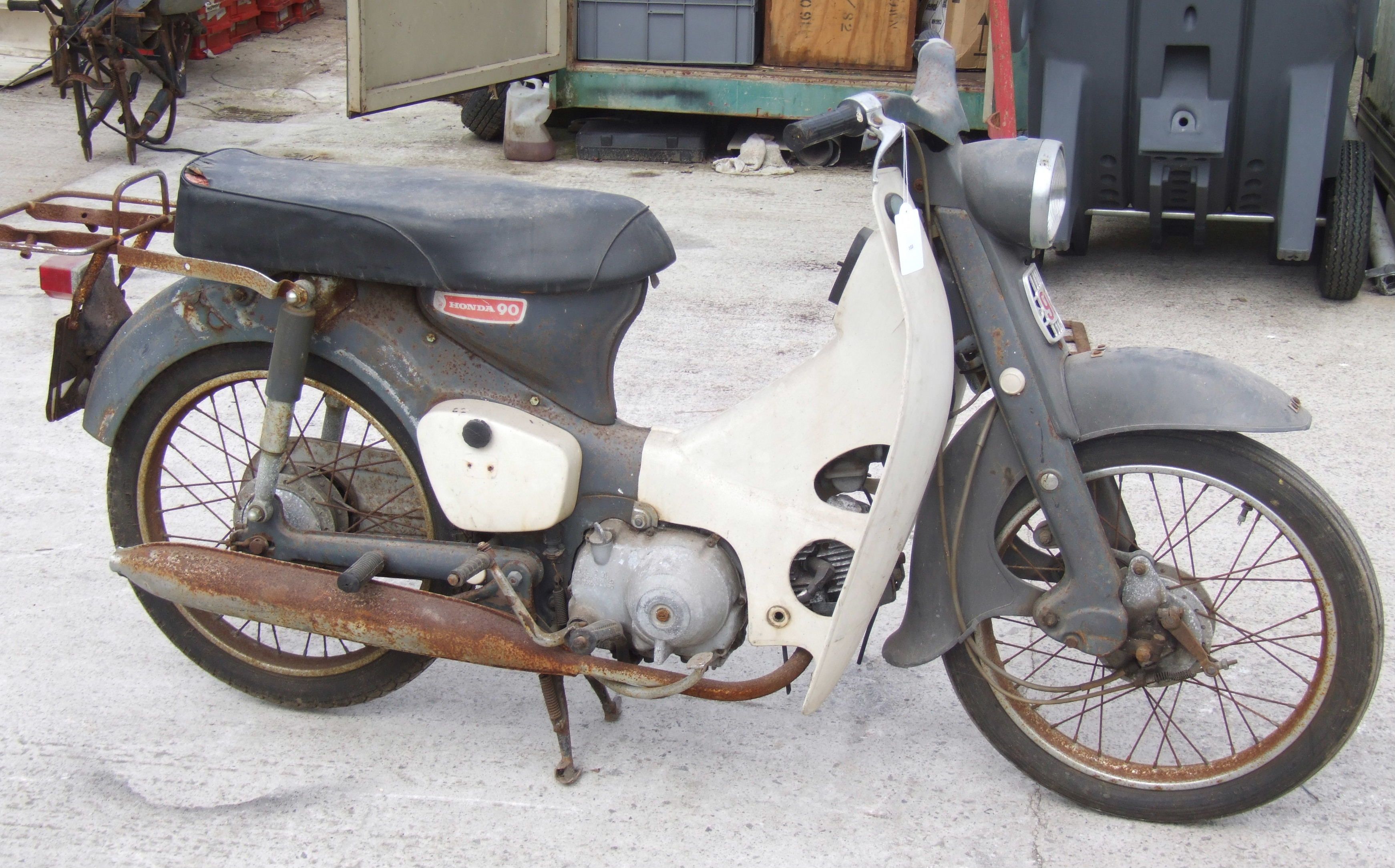 Bonhams Cars : 1967 Honda C90 Frame no. CM91E 152201 Engine no. CM91E 13835