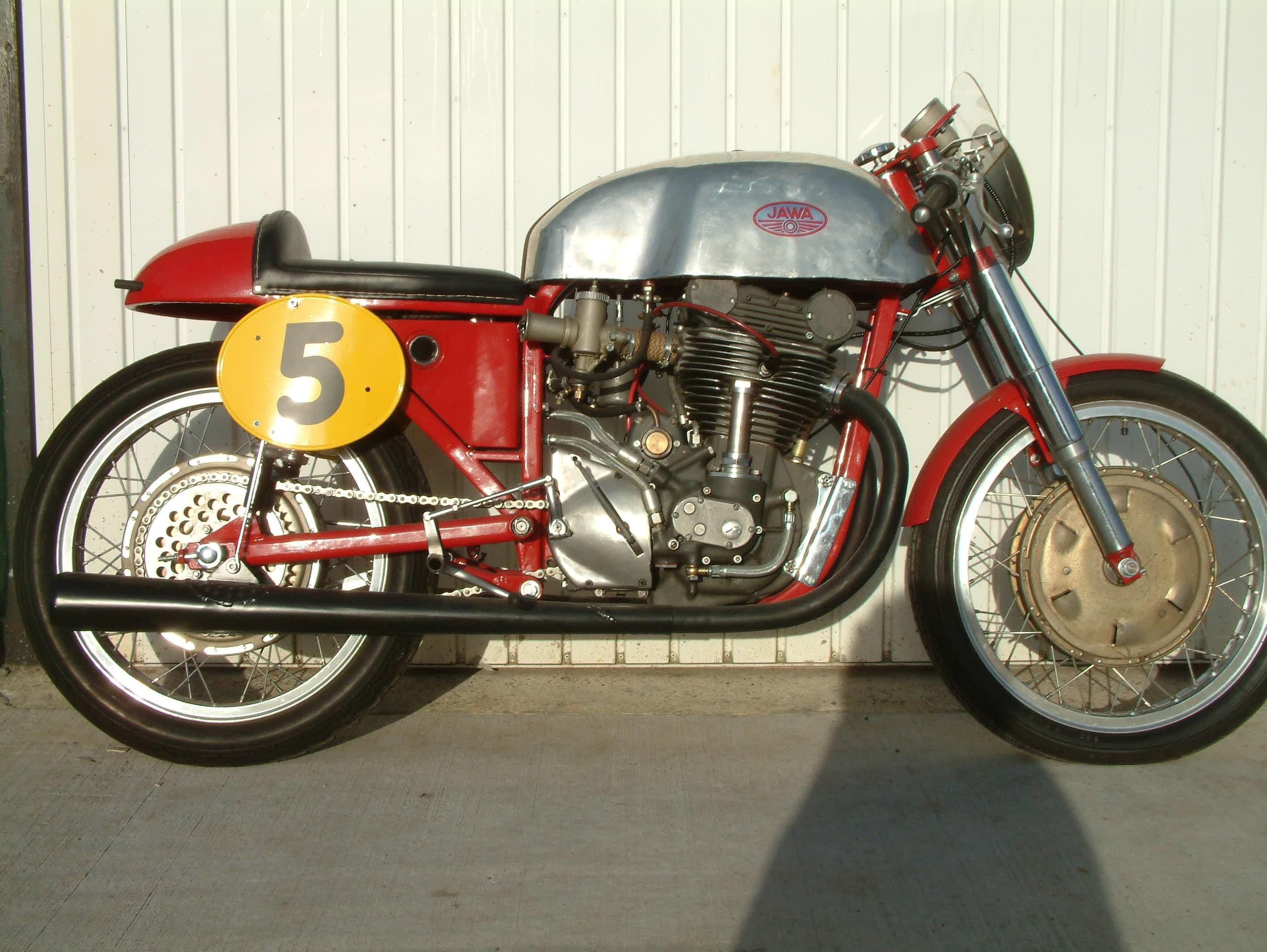 Bonhams Cars : c.1957 Jawa 500cc Grand Prix Racing Motorcycle Frame no ...