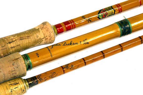 Bonhams : A Trossachs Mac Kendrick three piece built cane salmon fly ...