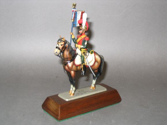 Bonhams : Roger Berdou, 6th Lancers Standard Bearer 1