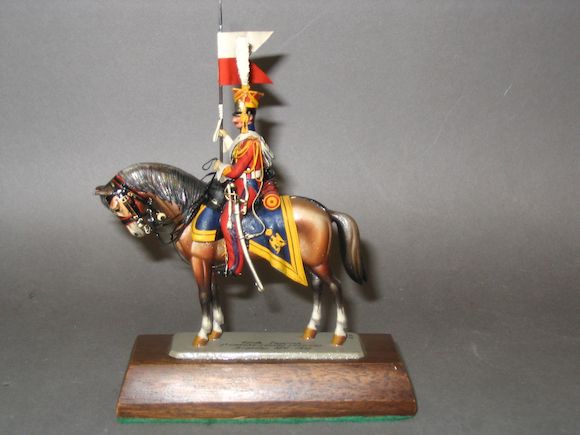 Bonhams : Roger Berdou, Imperial Guard, 2nd (Red) Lancer 1811 1