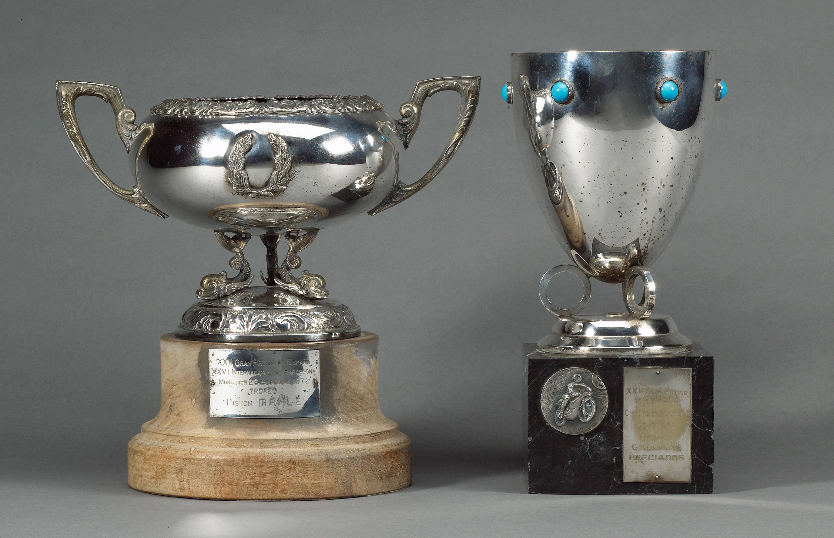 Bonhams Cars : A 1972 Spanish Grand Prix 1st place 500cc trophy,