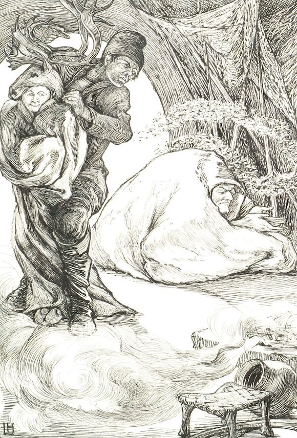 Bonhams : Laurence Housman (British, 1865-1959) The Gann Finn