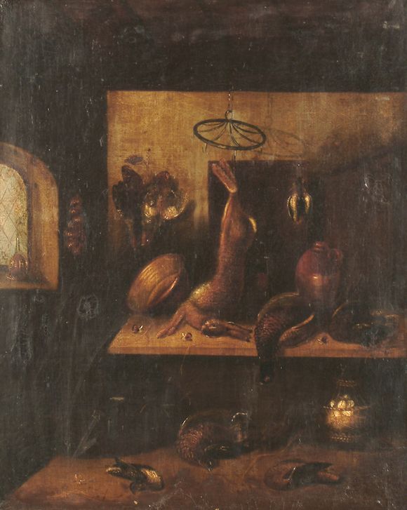 Bonhams : Circle of Benjamin Blake (died circa 1830) A kitchen interior ...
