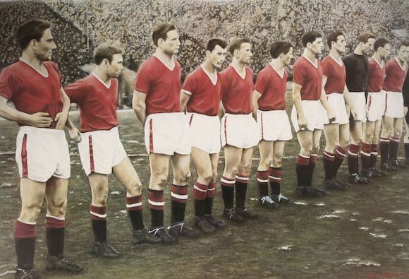 Bonhams : The Last Line Up Limited Edition print taken from the ...