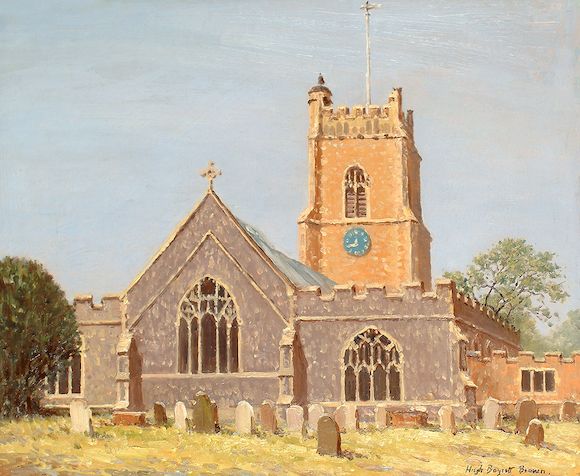 Bonhams : Hugh Boycott-Brown (British, 1909-1990) Aldeburgh Church