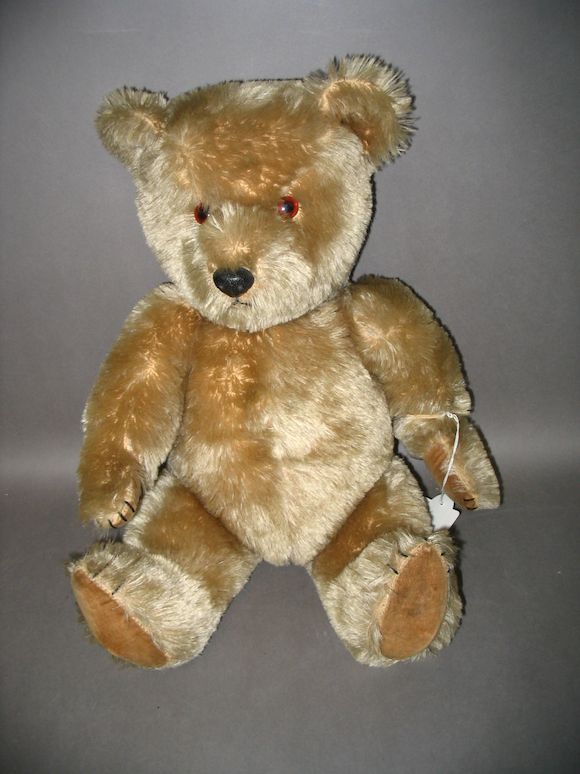 Bonhams : Chiltern Hugmee Teddy bear, English circa 1950