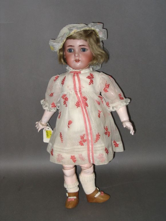 Bonhams : Simon & Halbig/K&R bisque head doll, circa 1910