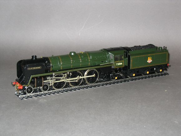 Bonhams : B.R Clan class 4-6-2 'Clan Mackenzie' engine and tender No 72006,