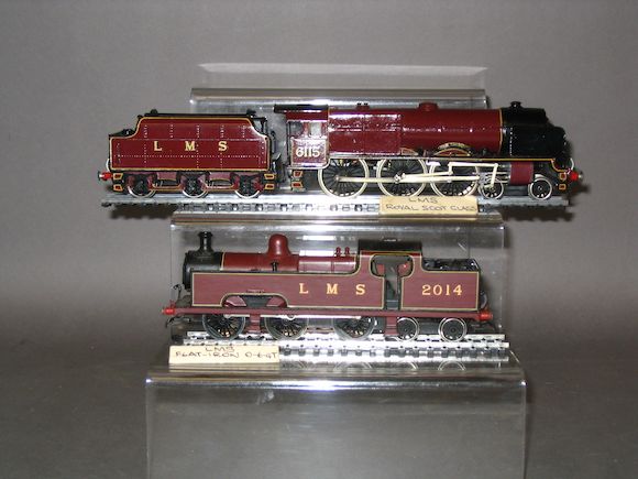 Bonhams : L.M.S Royal Scot class 4-6-0 'Scots Guardsman' engine and ...