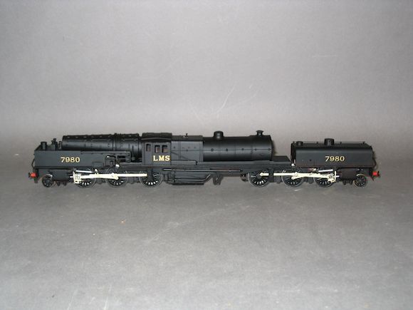 Bonhams : L.M.S Garrett class 2-6-0 + 0-6-2 locomotive No. 7980,