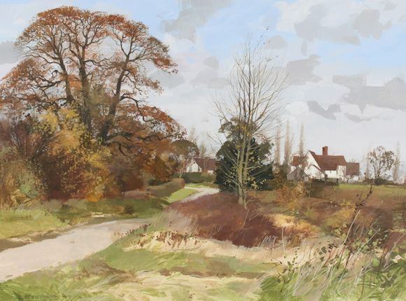 Bonhams : Allan Laycock "Blackwell's End Green, Hartpury",