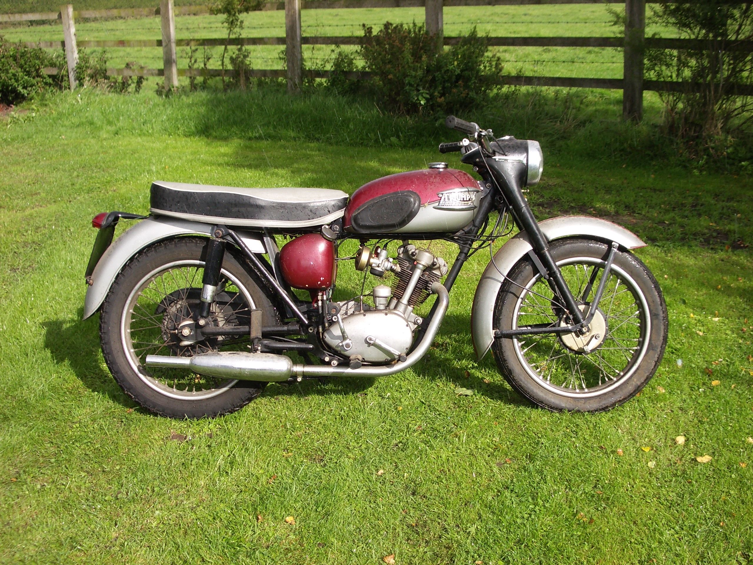 Bonhams Cars : c.1956 Triumph 200cc Tiger Cub Frame no. T92766 Engine ...