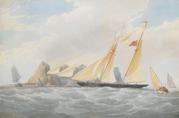 Bonhams : Stephen Dadd Skillett (British, fl.1845-1856) A two-masted ...