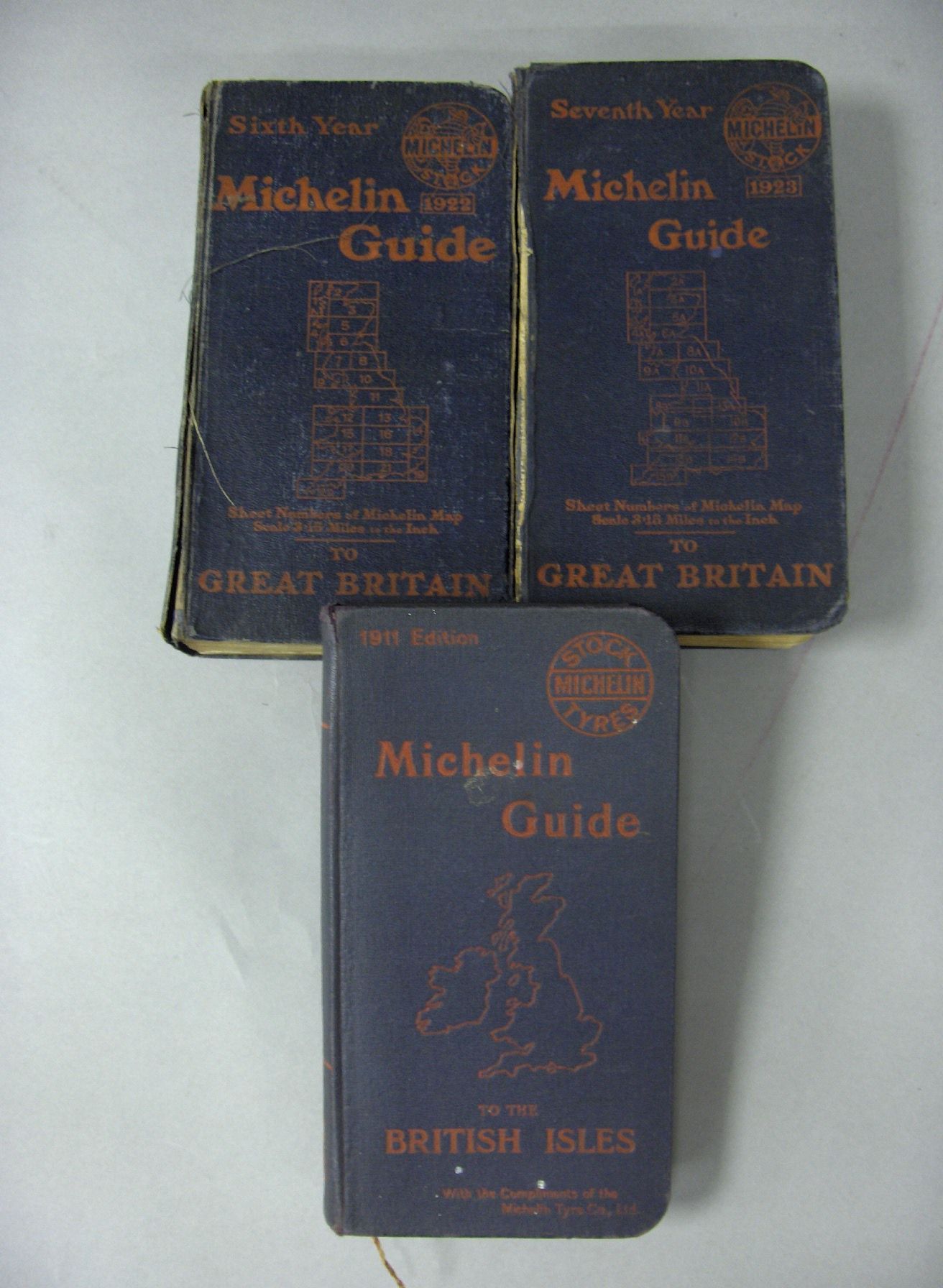 Bonhams Cars : Three 'Michelin Guides of Great Britain',