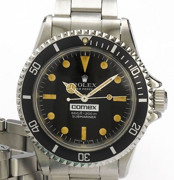 Bonhams : Rolex. A fine and rare stainless steel automatic centre ...