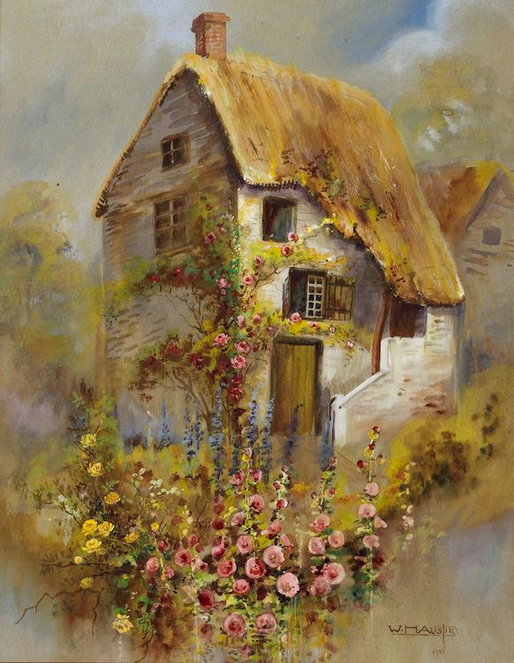 Bonhams : Reginald Austin and Walter Harold Austin: three watercolours ...