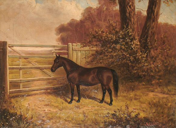 Bonhams : Albert Clark (British, 1821-1909) A Shetland pony.