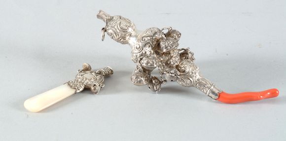 Bonhams : A Victorian childs rattle George Unite, no other marks ...