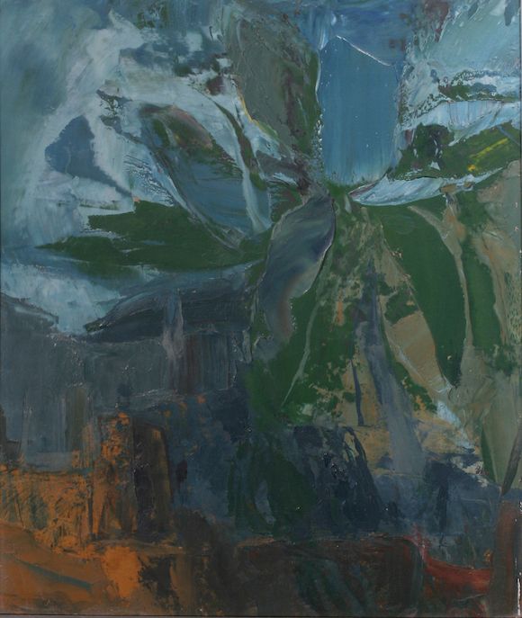 Bonhams : Mardi Barrie (b. 1931) British "Welsh Palm",