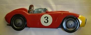Bonhams Cars : A hand painted wooden profile of a Ferrari 375,