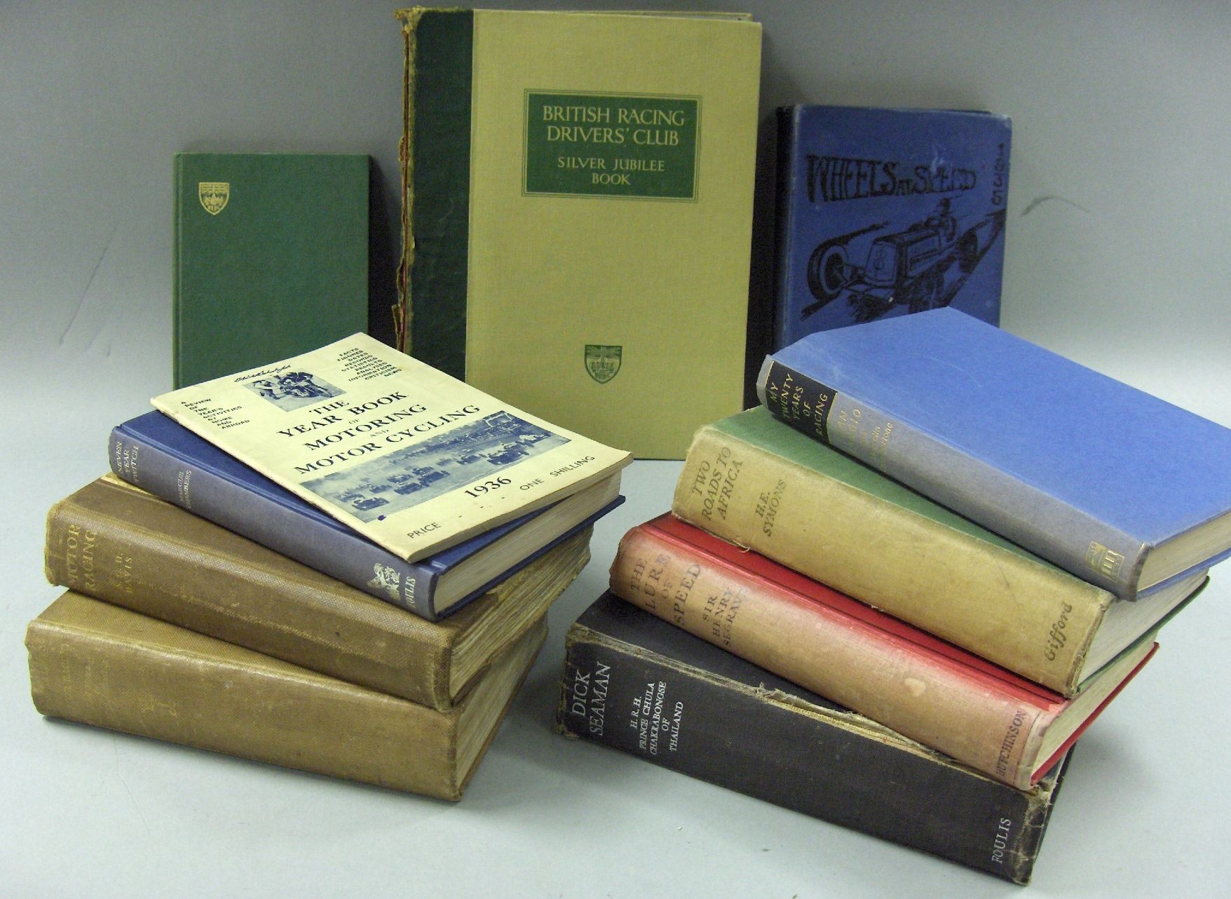 Bonhams Cars : A good quantity of motoring and motor racing books,