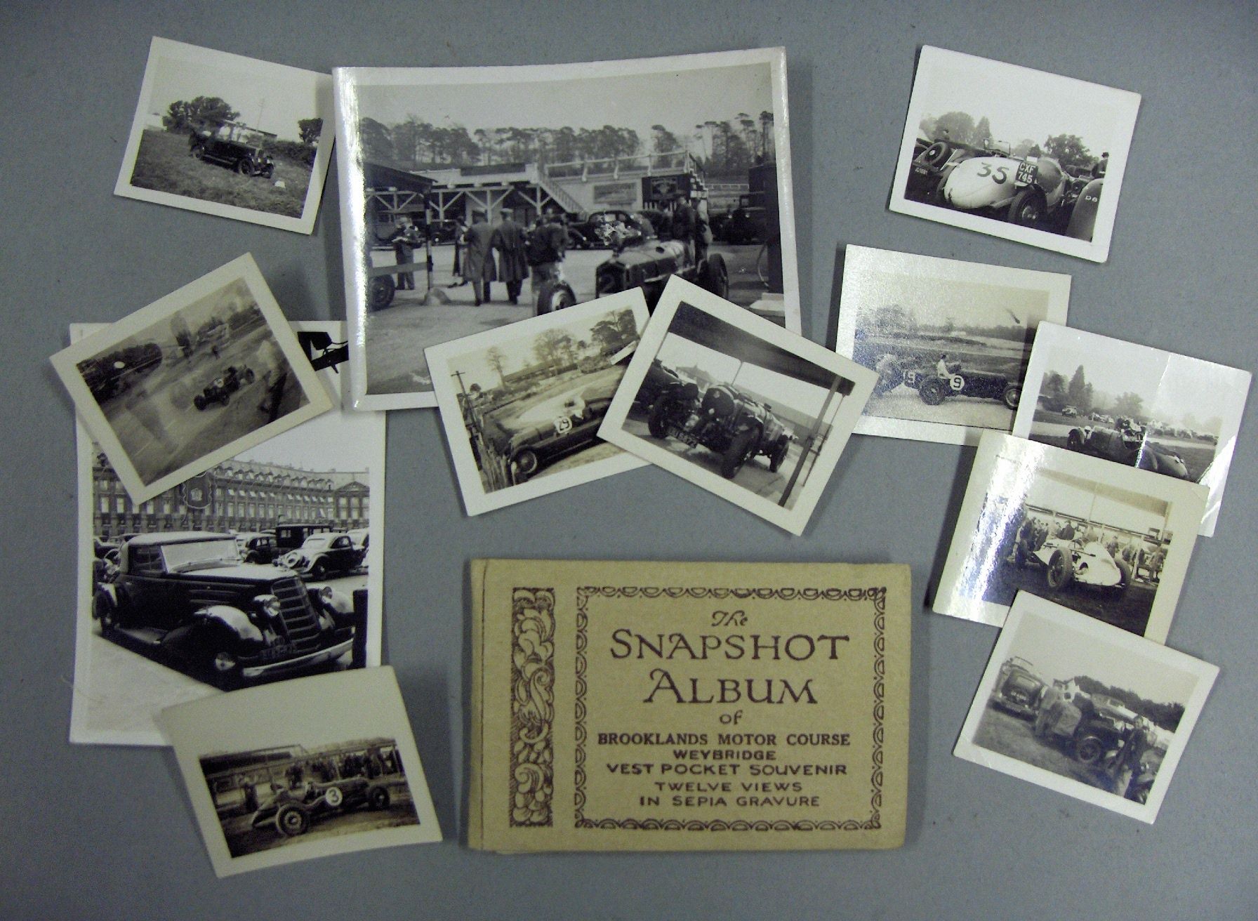 Bonhams Cars : 'The Snapshot Album of Brooklands Motor Course', 1920s,