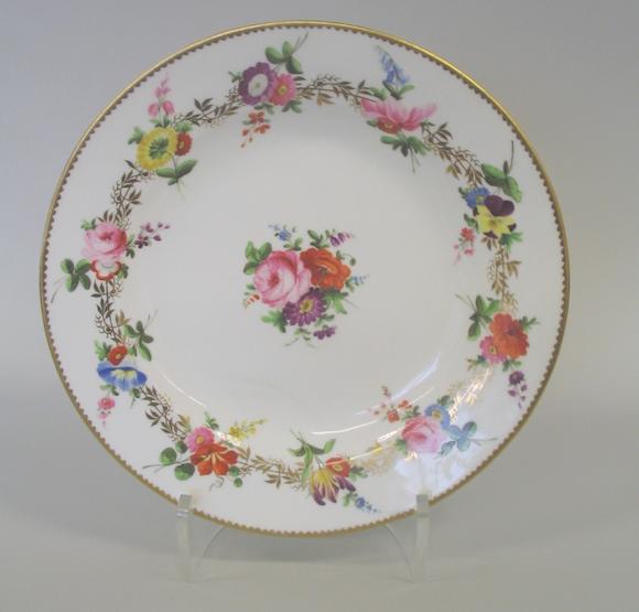 Bonhams A Rare Nantgarw Small Plate Circa 1818 20