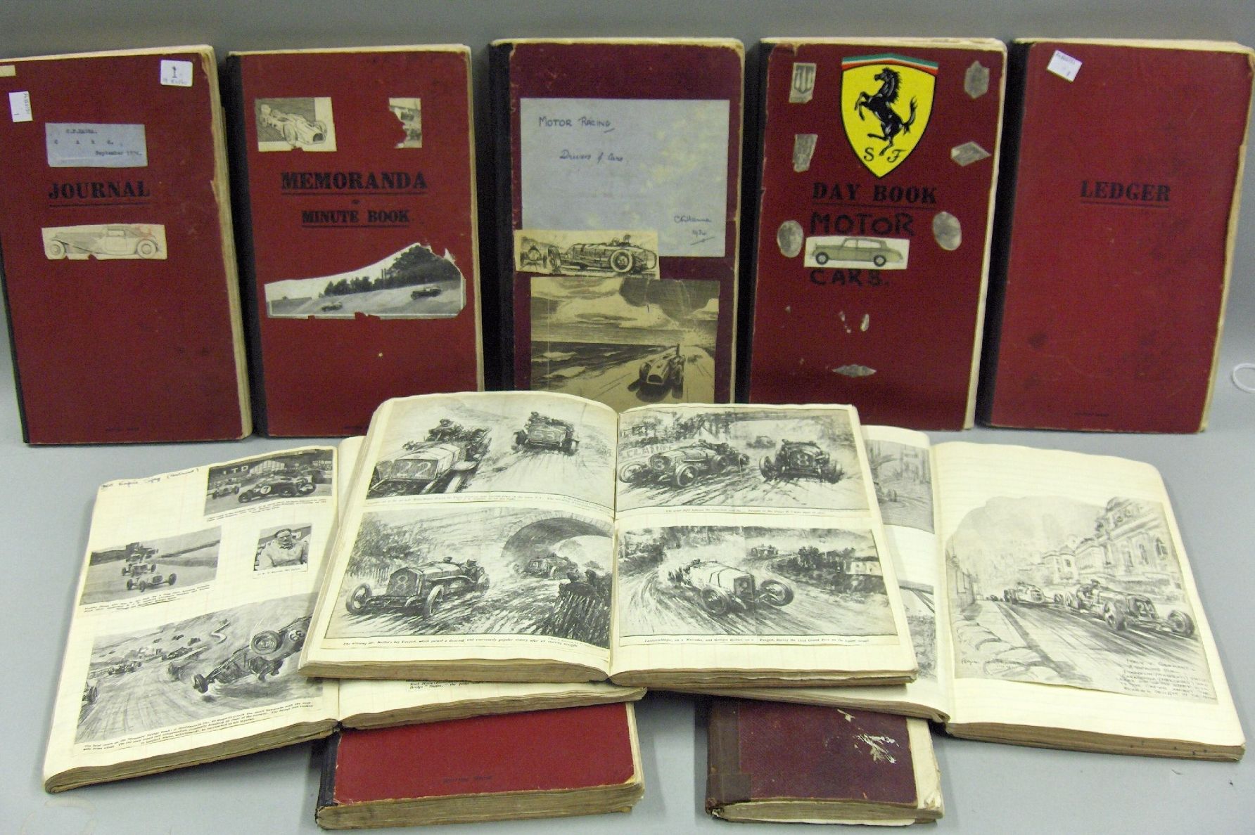 Bonhams Cars : Ten scrapbooks relating to mid to early 1930s motor ...