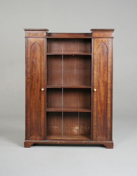 Bonhams : A 19th century mahogany open bookcase