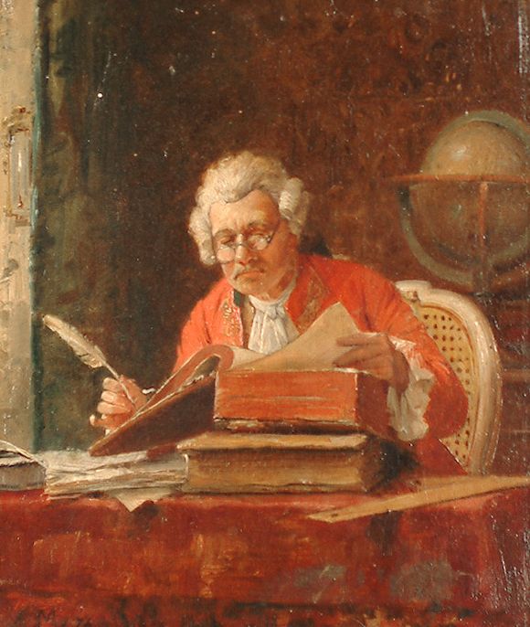 Bonhams : Follower of Jean Charles Meissonier The Philosopher.