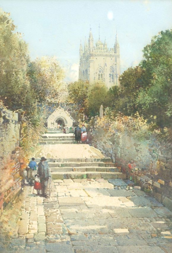 Bonhams : Noel Harry Lever (1889-1951) Petterne Church, Wiltshire,