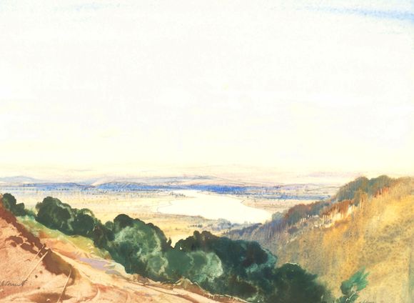 Bonhams : Cecil Arthur Hunt (1873-1965) The Severn valley