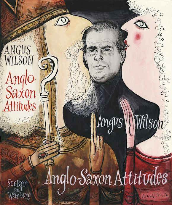 Bonhams : SEARLE (RONALD) Original artwork for the cover design of ...