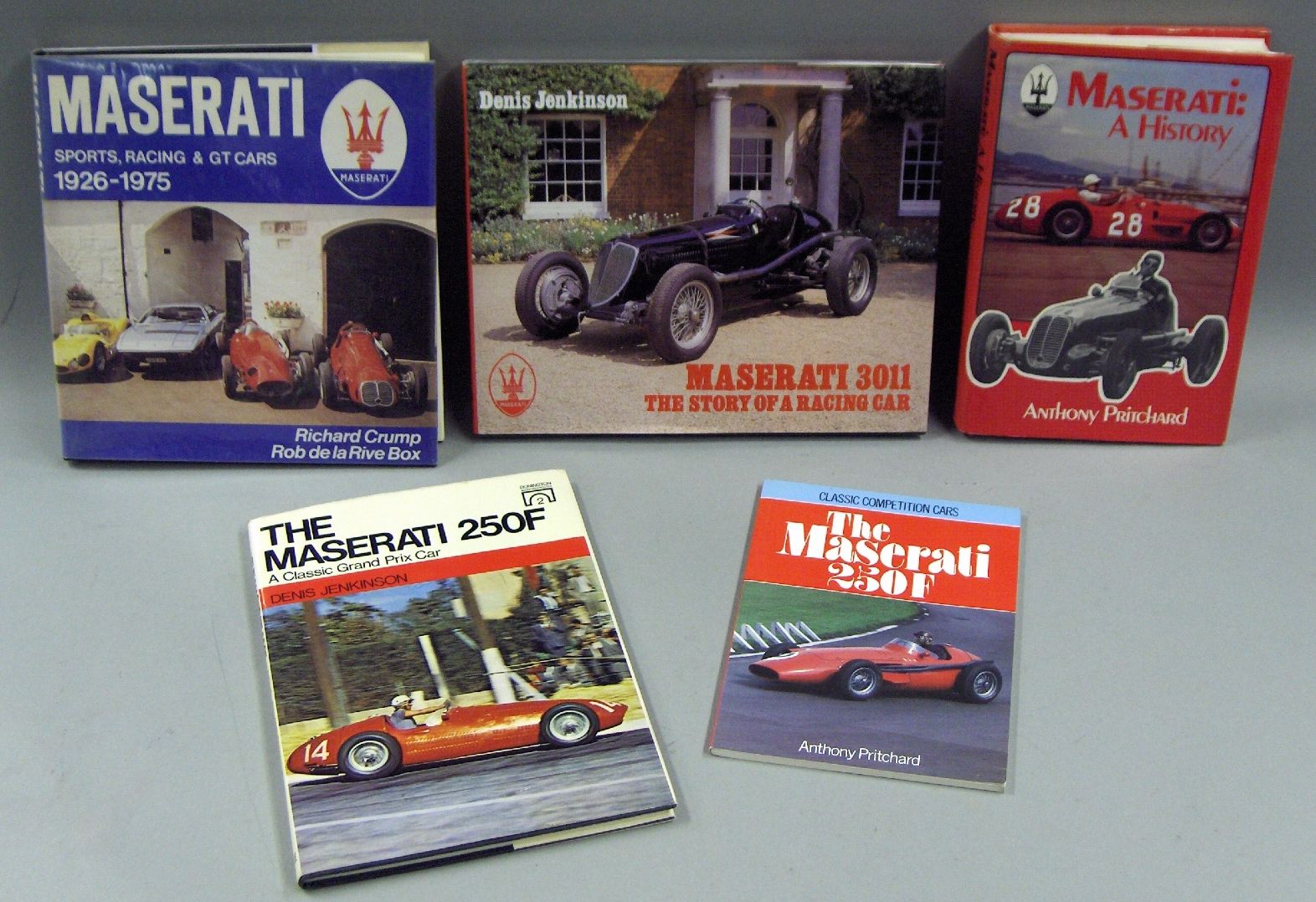 Bonhams Cars : Five Maserati books,