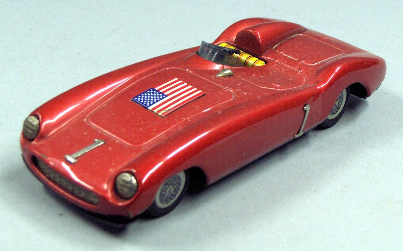 Bonhams Cars : A tinplate 1950s Ferrari 750 Monza toy car, by Bandai ...