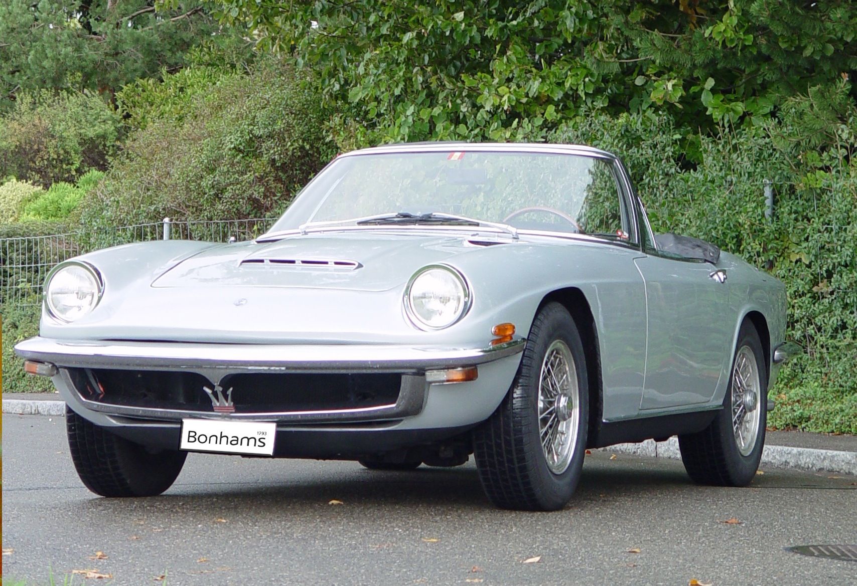 Bonhams Cars : 1969 Maserati Maserati Mistral 4.0-Litre Spyder Chassis ...