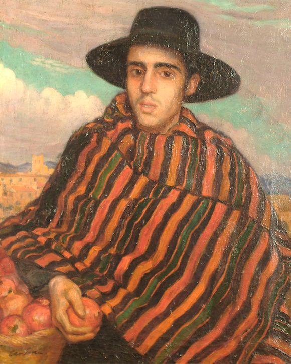 Bonhams : Juan Cardona (Spanish 1877-1958) The fruit seller.