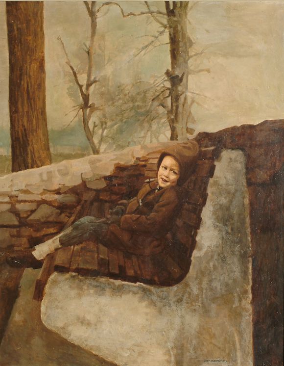 Bonhams : Jack Cudworth (British, 1930) 'Simon, the artist's son'