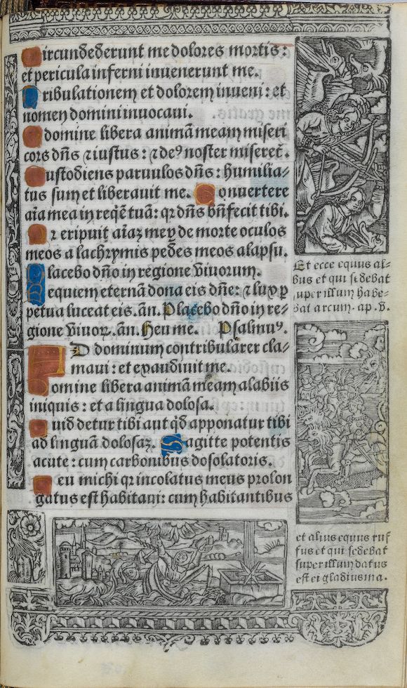 Bonhams : HORAE, Use of Rome Hore beate Marie virginis secuñdñ usum ...