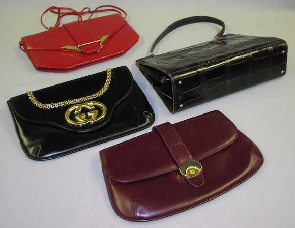 Bonhams : A group of four ladies handbags